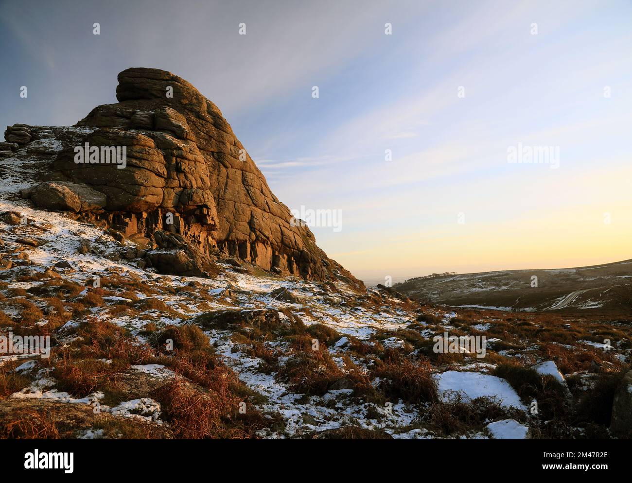 Haytor Rocks, Dartmoor, Devon, UK Stock Photo - Alamy