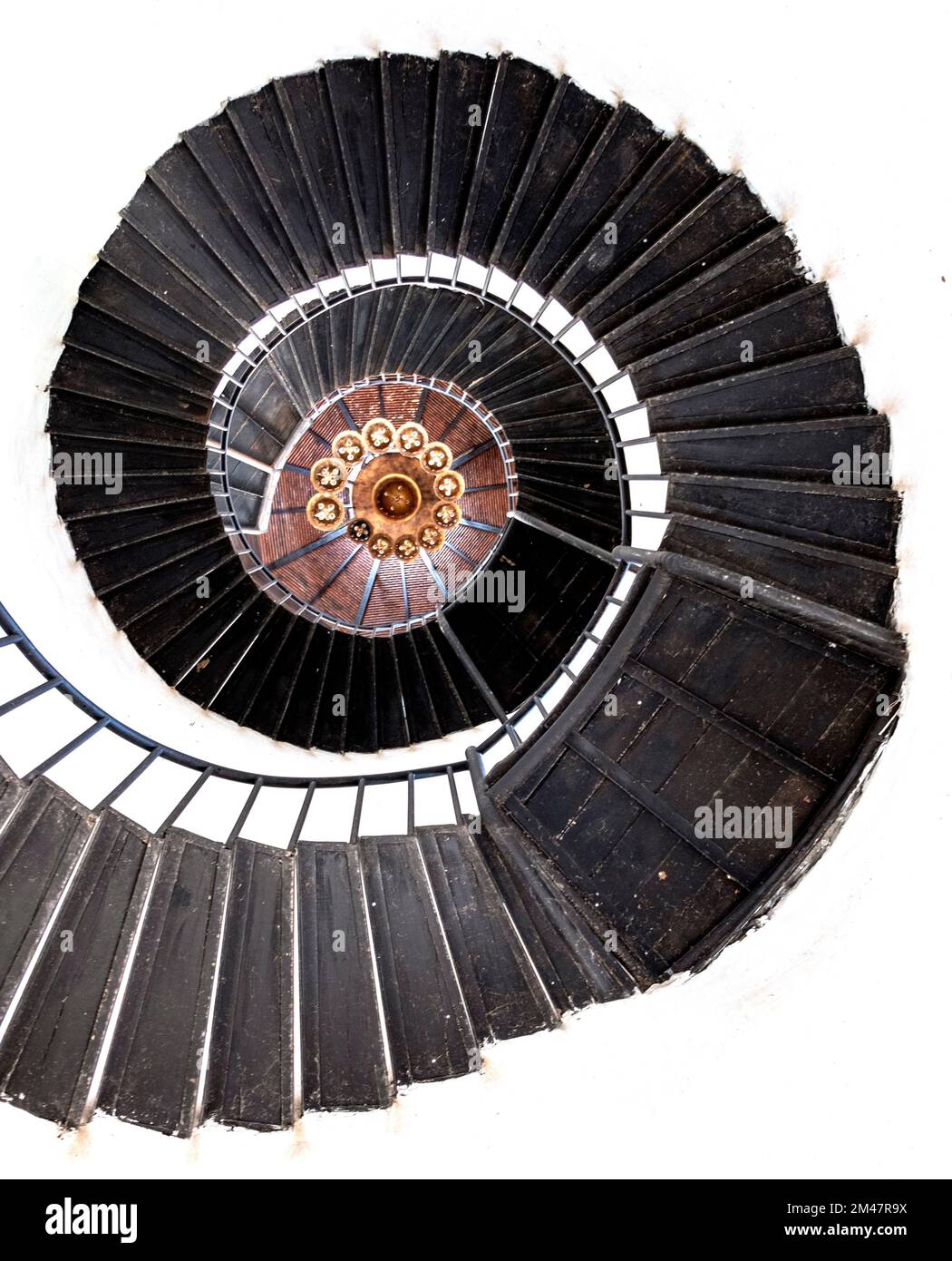 Spiral steps Cut Out Stock Images & Pictures - Alamy
