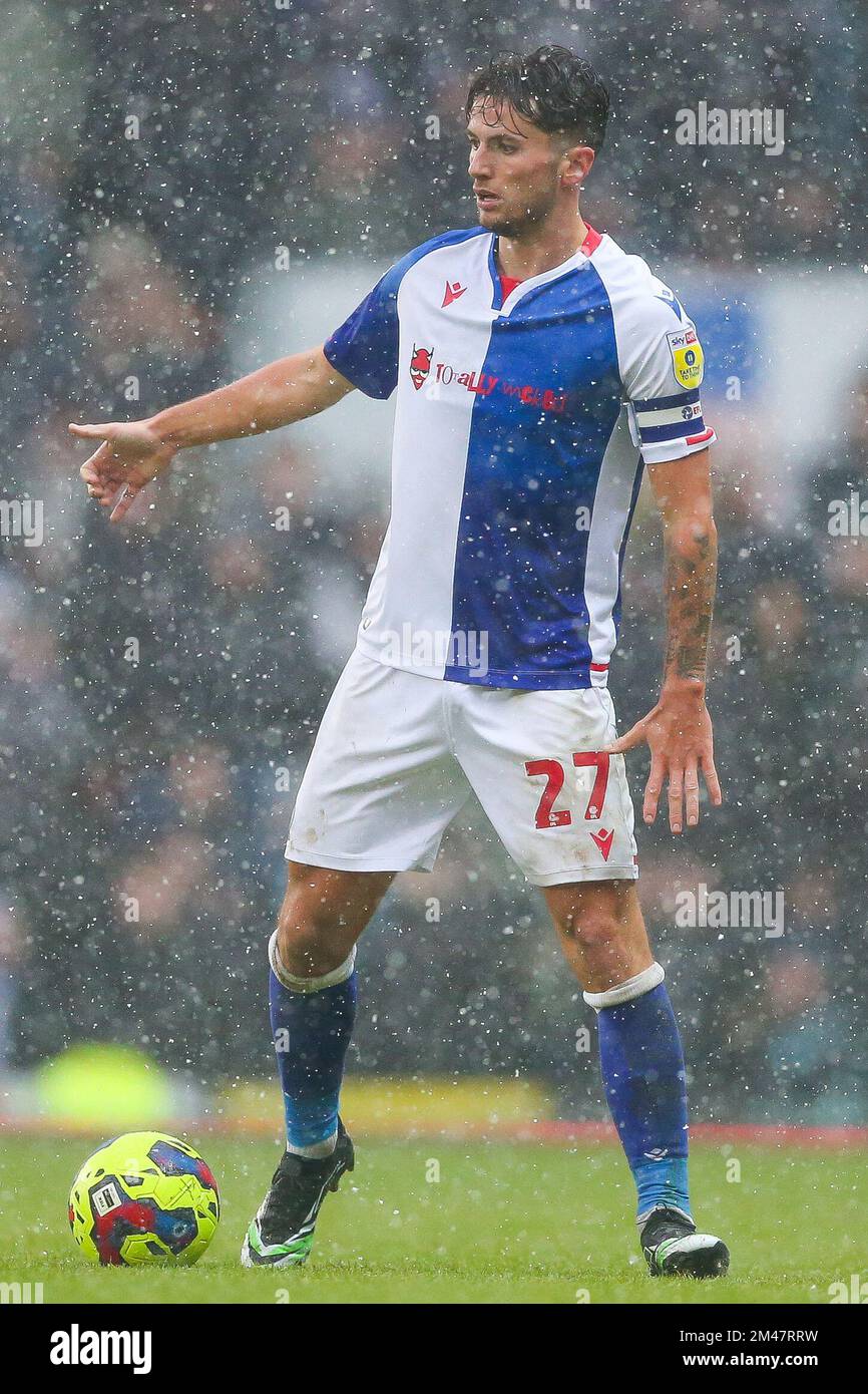 Blackburn Rovers' Lewis Travis during the Sky Bet Championship match at ...
