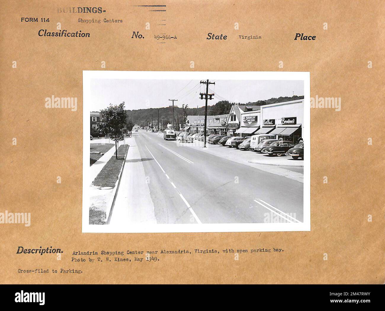 Alexandria Shopping Center. Original caption: Alexandria Shopping ...