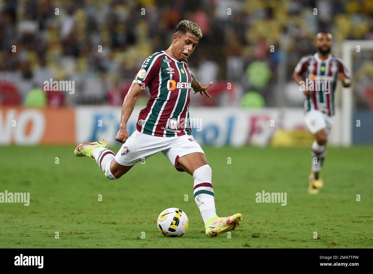 Rio de Janeiro, Brazil, November 9, 2022. Football player Matheus ...