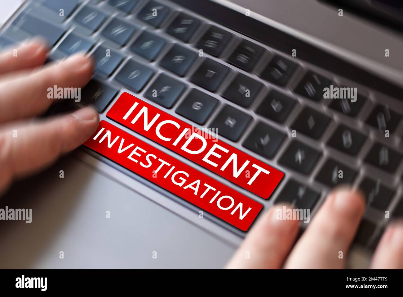 Text showing inspiration Incident Investigation. Business showcase ...