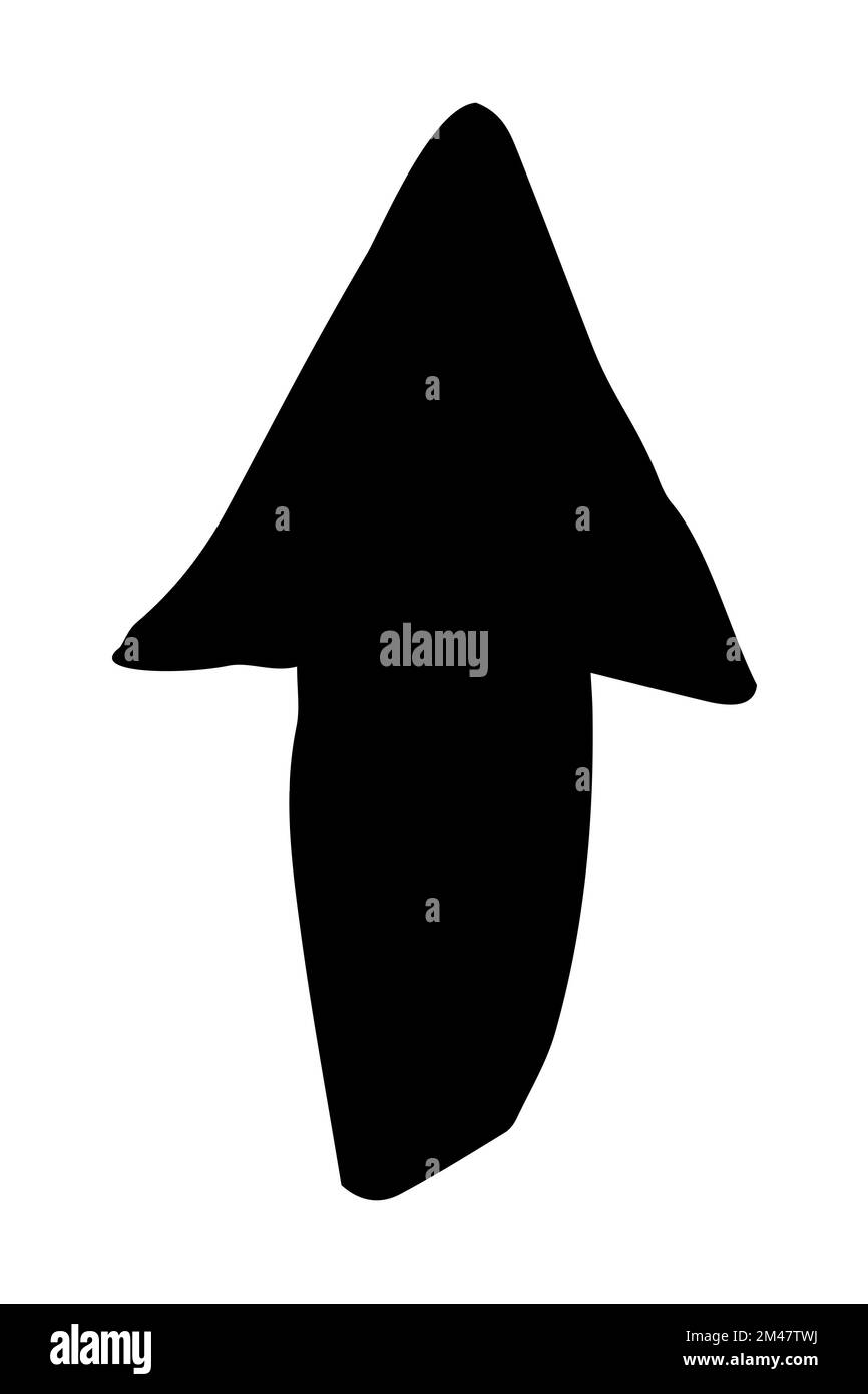Hand painted arrow drawn with ink brush Stock Vector Image & Art - Alamy