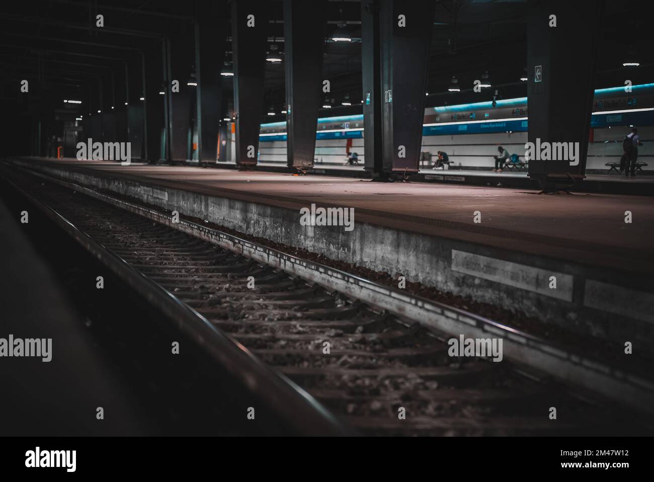 Underground central metro station in Naples, Italy Stock Photo - Alamy