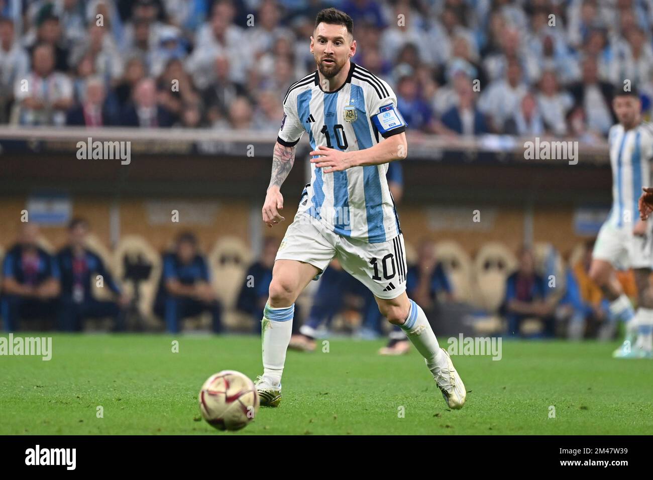 Lusail, Qatar, 18/12/2022, Doha, Katar. 18th Dec, 2022. Lionel MESSI ...