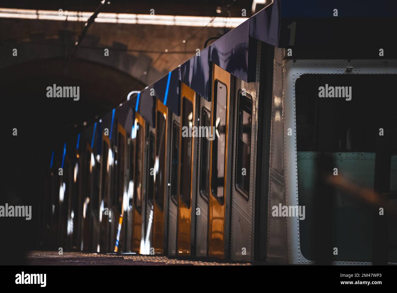 Funicular cable railway train in Naples, Italy Stock Photo - Alamy