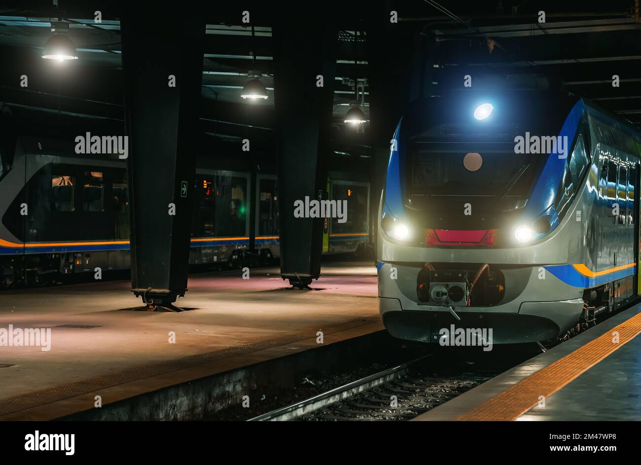 Naples central train station hi-res stock photography and images - Alamy