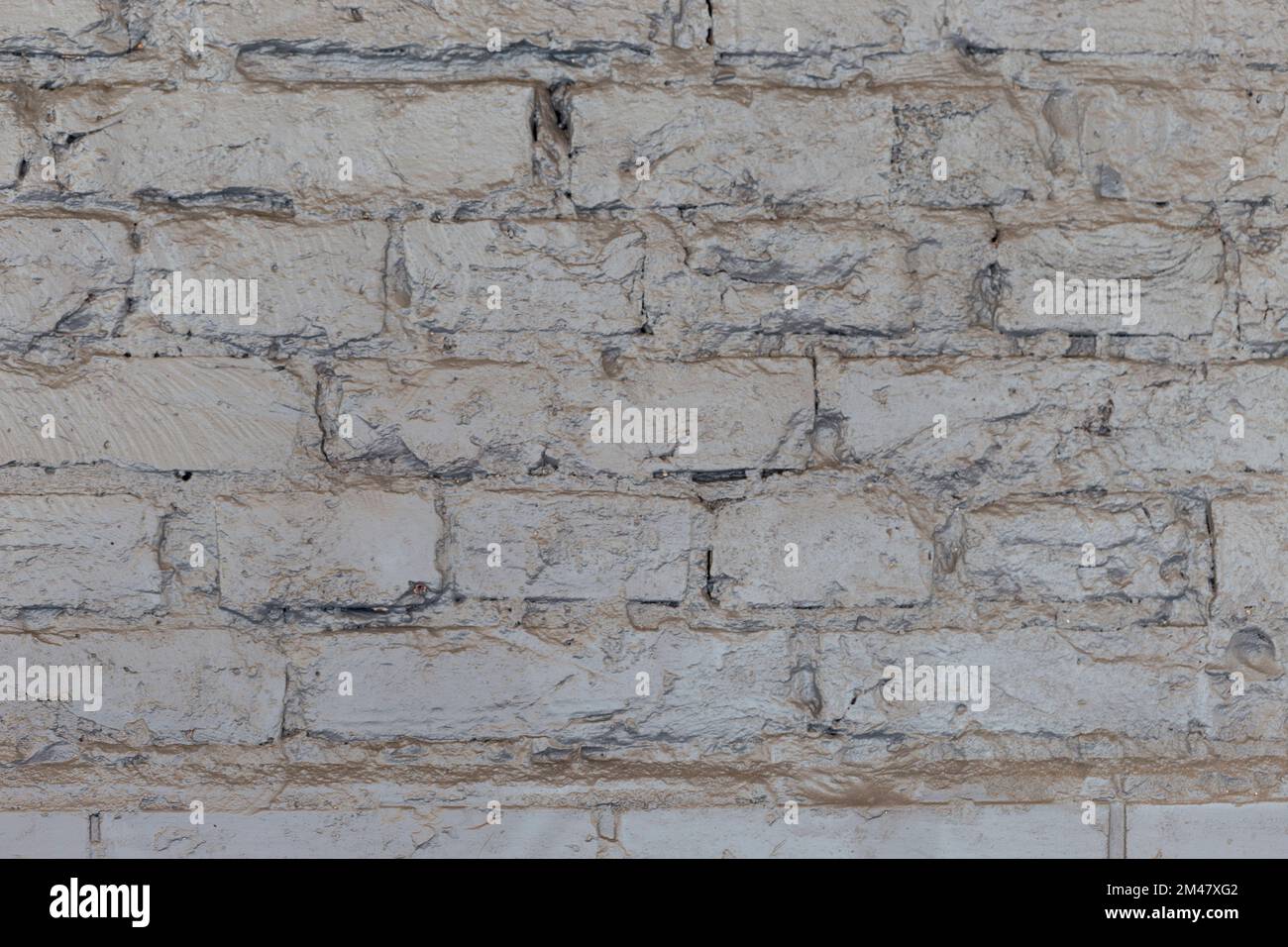 A brick wall covered with enamel as interior decor - unique textures ...