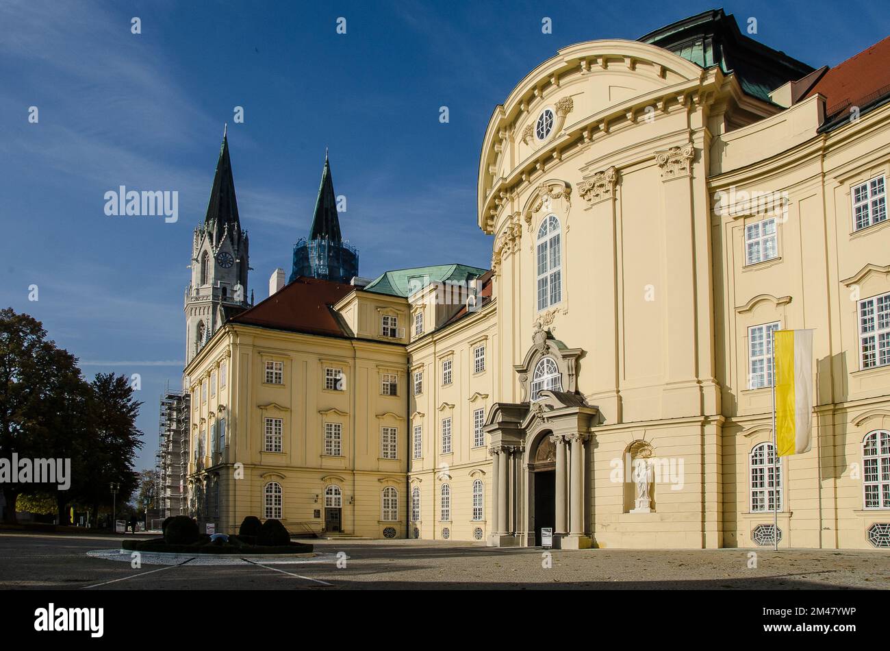 Klosterneuburg. famous for the monastery with vinery, Emperor's Palace ...