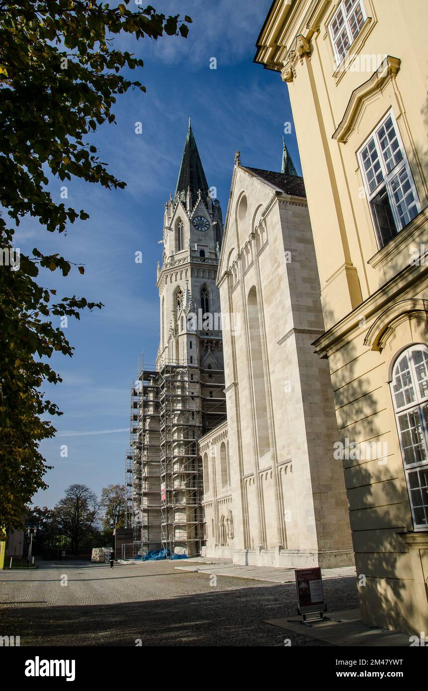 Klosterneuburg. famous for the monastery with vinery, Emperor's Palace ...