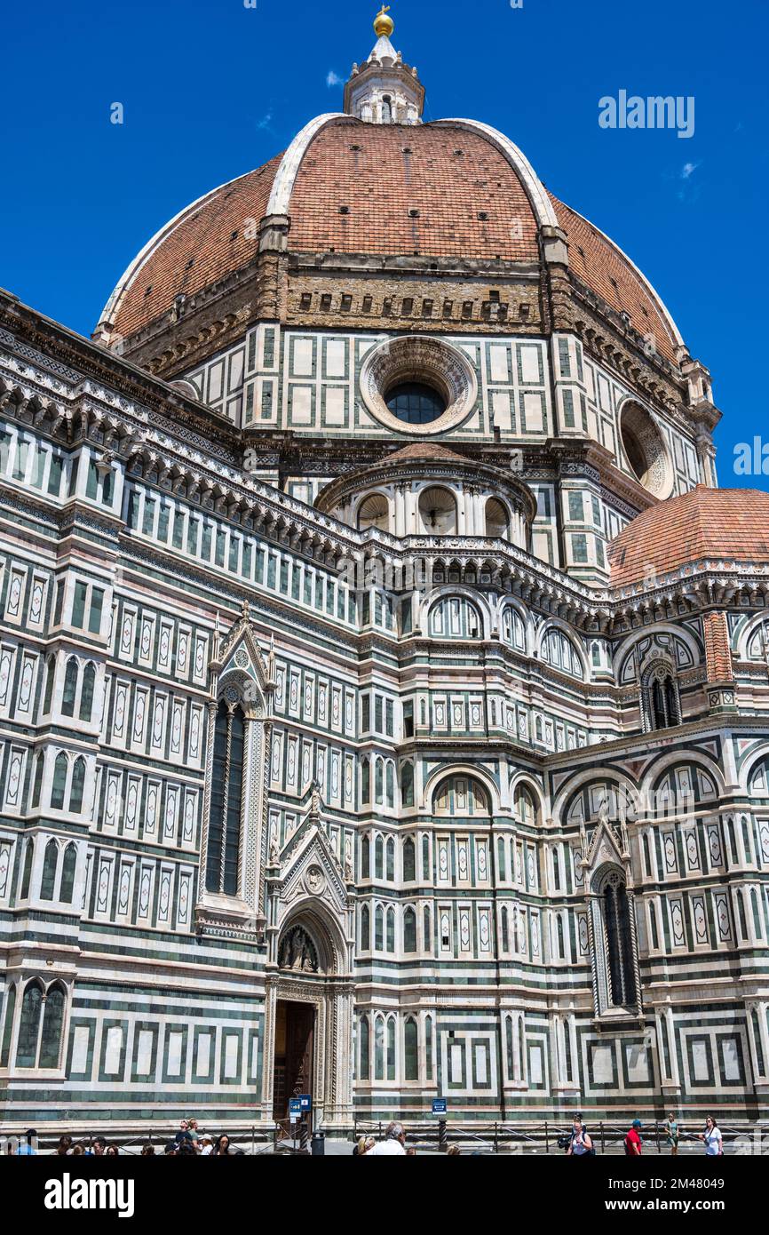 Florence Cathedral (Cattedrale di Santa Maria del Fiore) and Cupola del ...