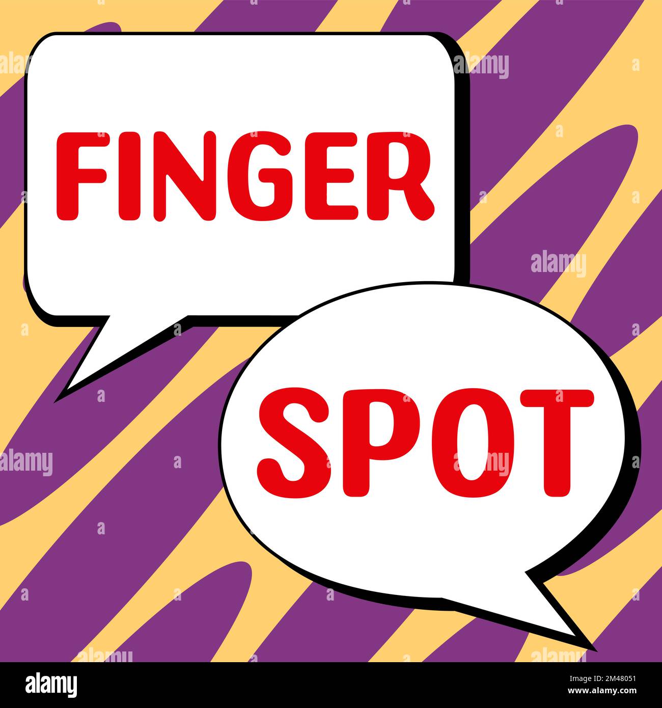 Writing displaying text Finger Spot. Business concept Small fluid ...