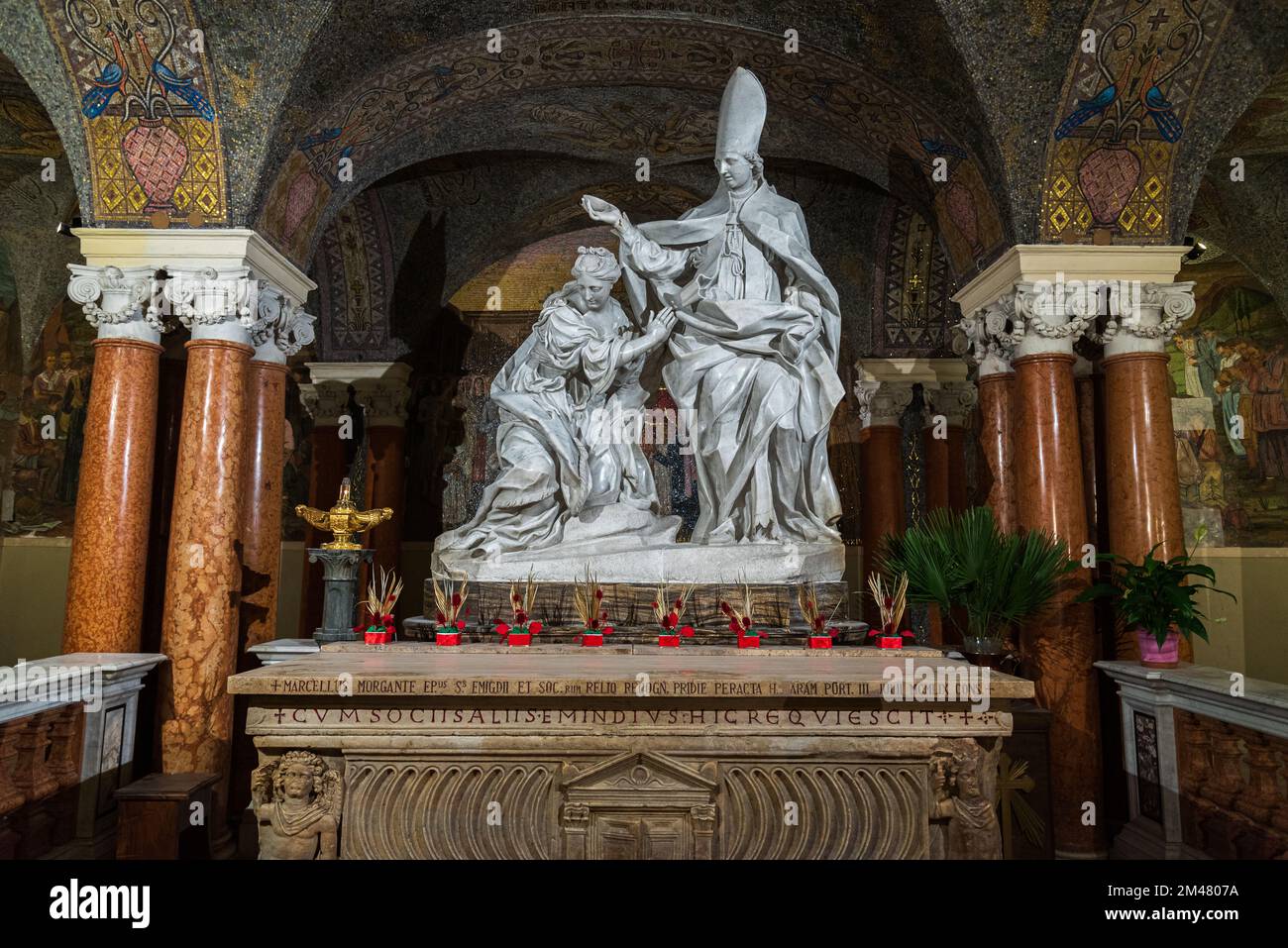 The city's cathedral, dedicated to the patron saint, stands on the site ...