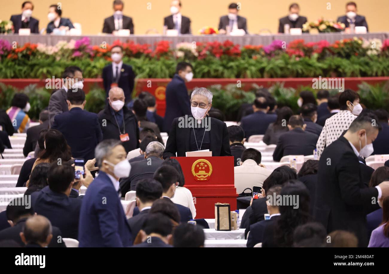 Reverend Peter Koon Ho-ming at the 2nd plenary meeting for National ...