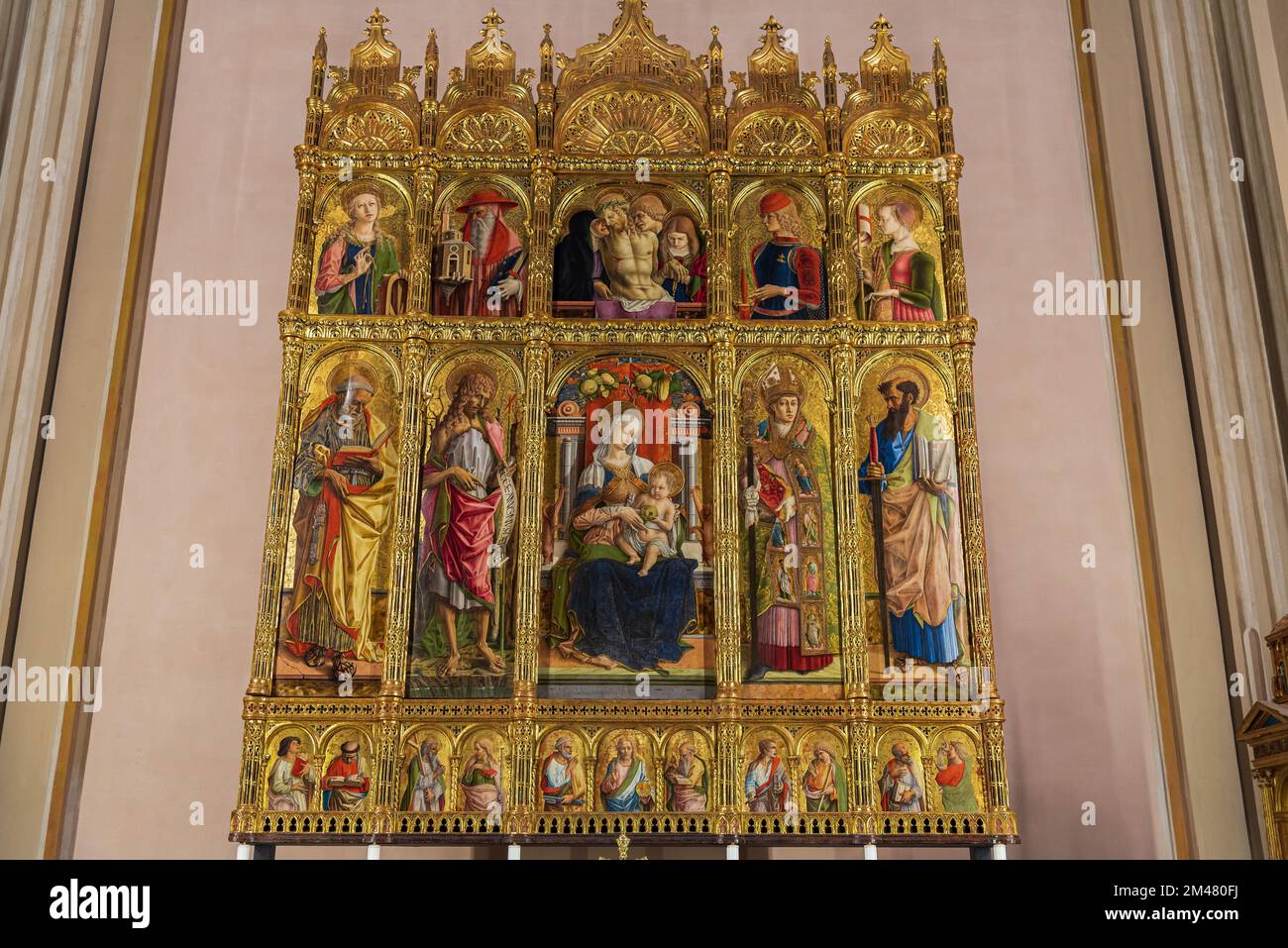 The city's cathedral, dedicated to the patron saint, stands on the site ...