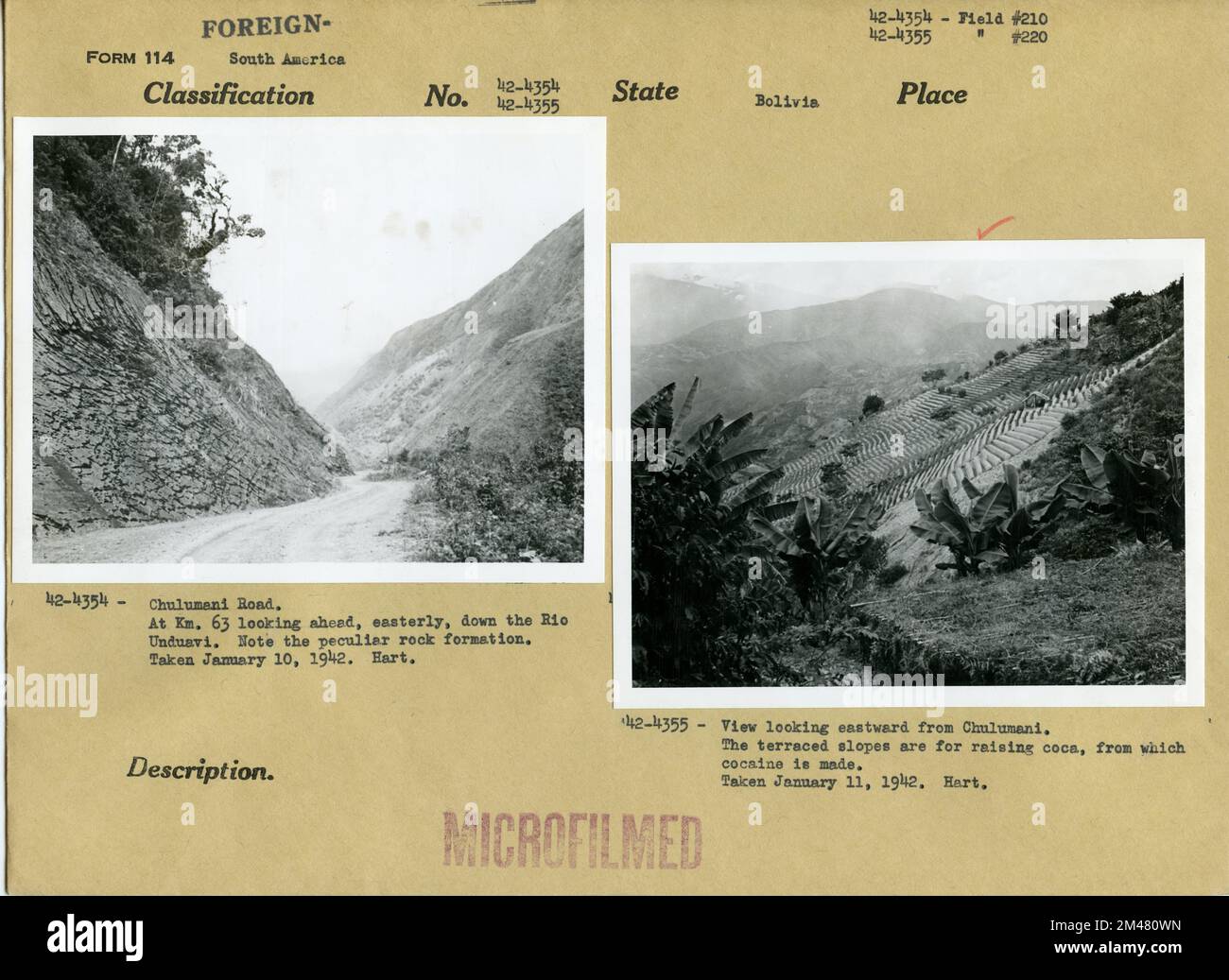 Chulumani road hi-res stock photography and images - Alamy