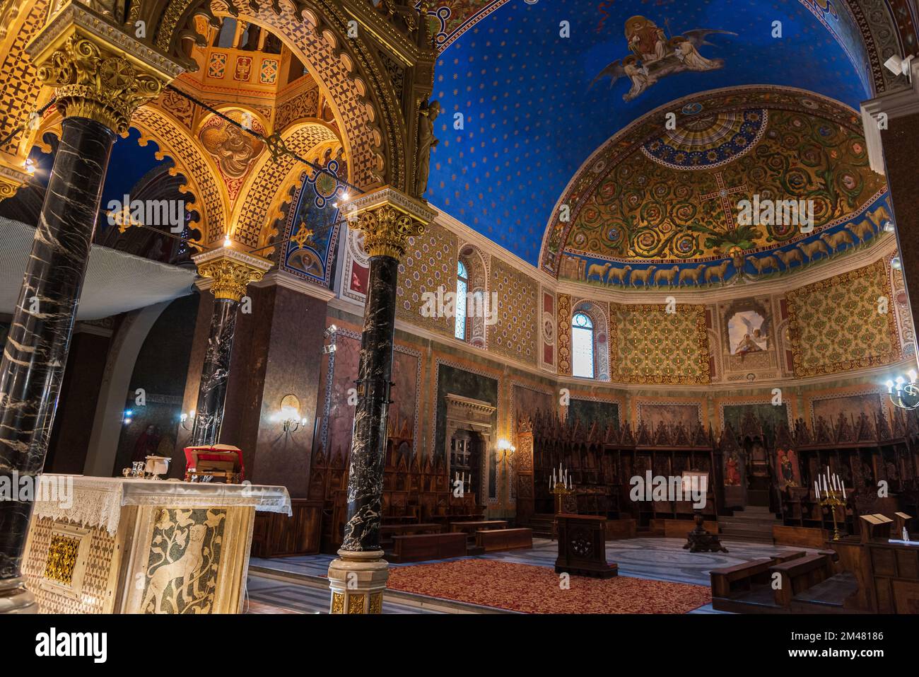 The city's cathedral, dedicated to the patron saint, stands on the site ...