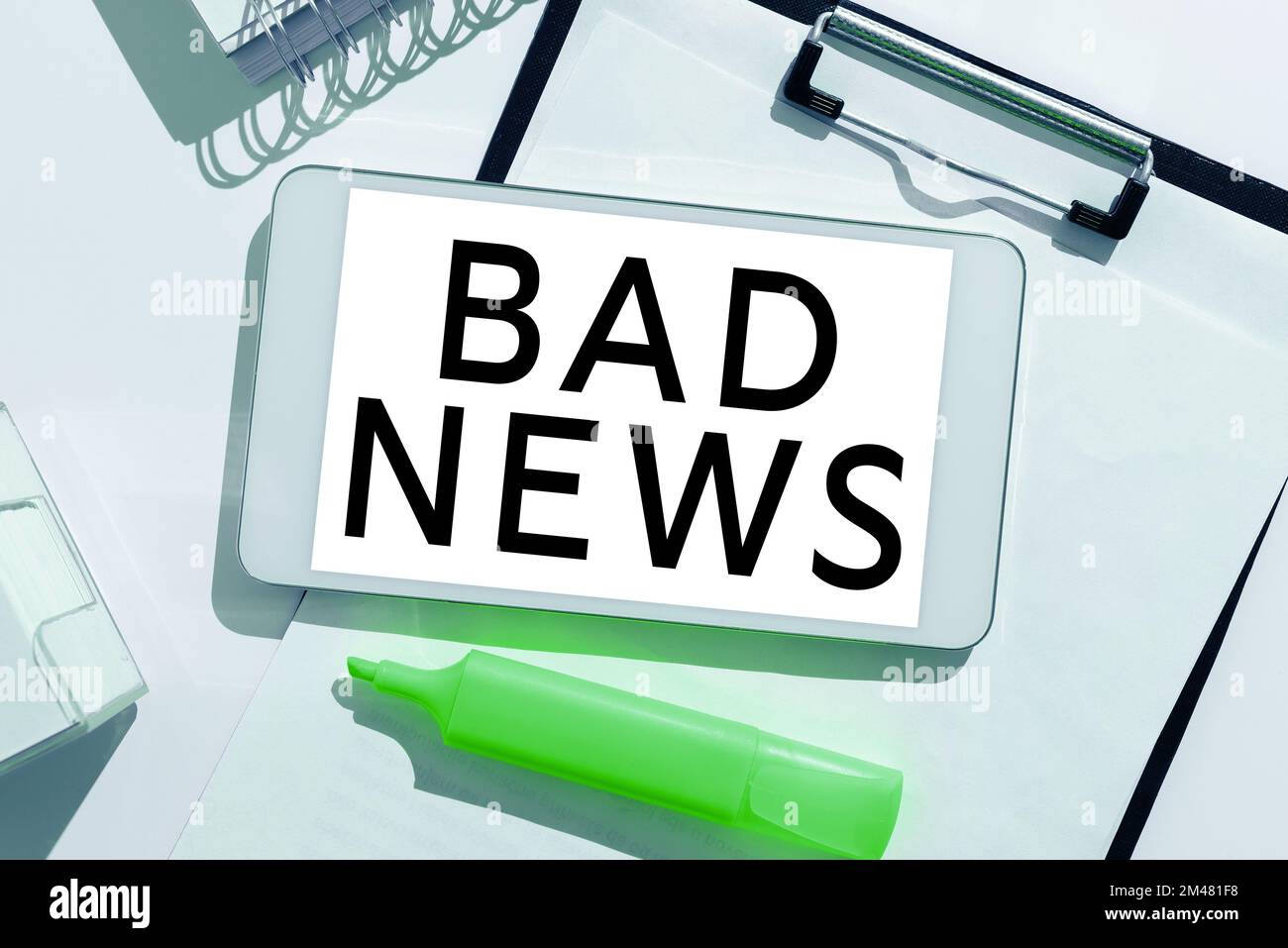 Conceptual display Bad News. Business overview unwelcome thing or ...