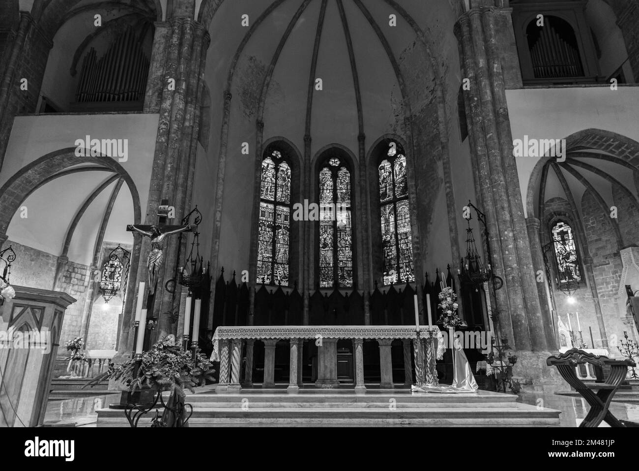 The church of San Francesco in Ascoli Piceno is considered one of the ...