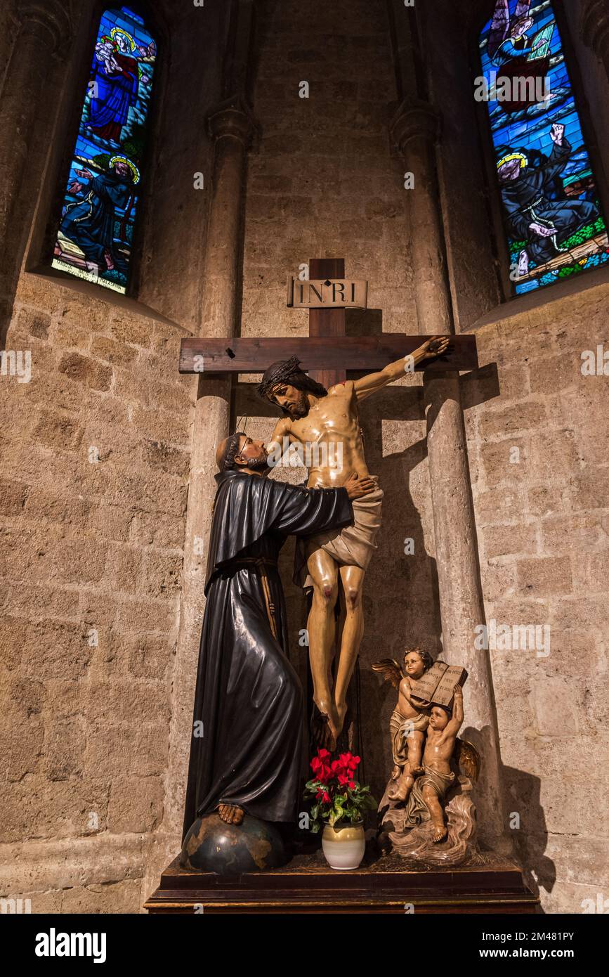 The church of San Francesco in Ascoli Piceno is considered one of the ...