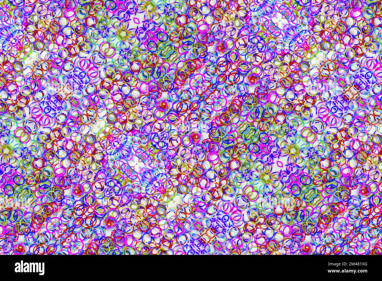 texture multi color rubber band Stock Photo - Alamy