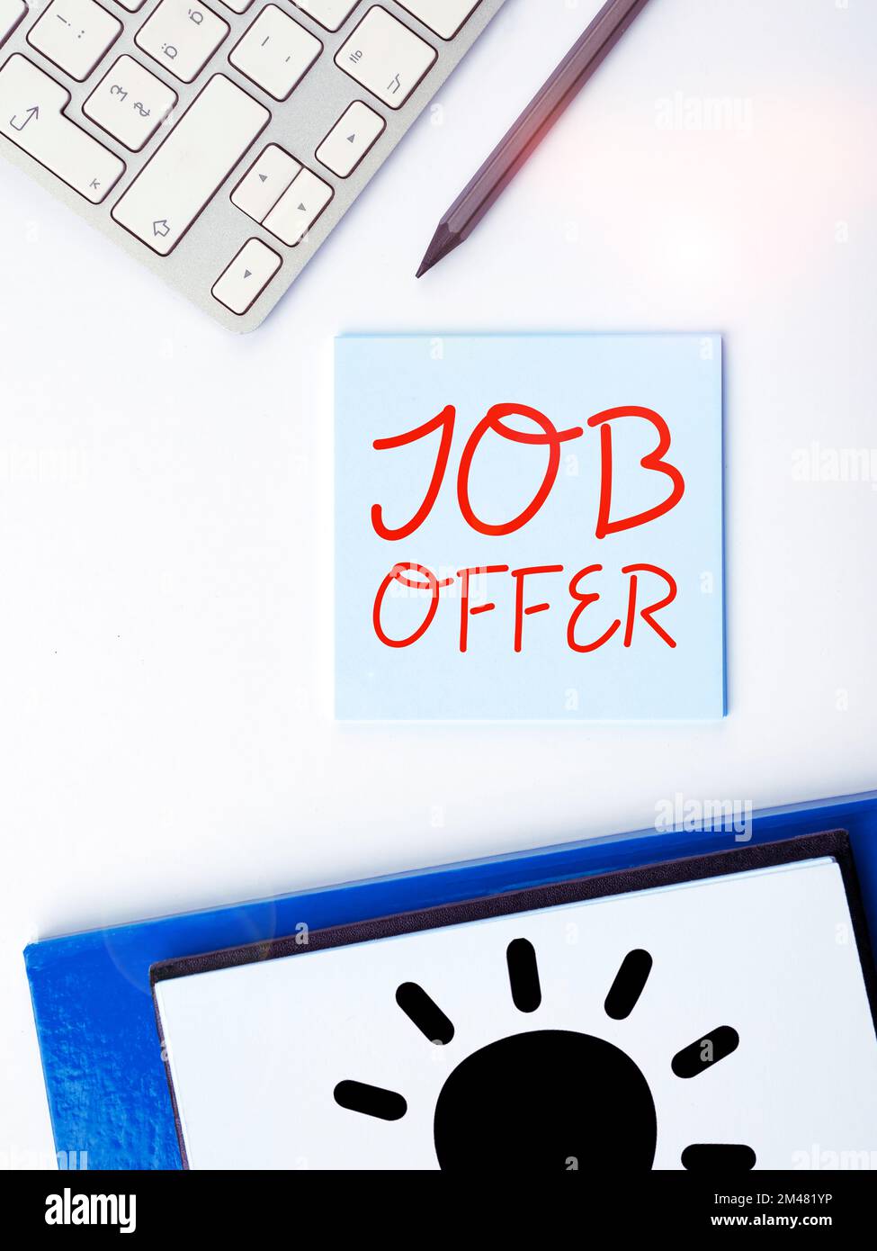 Writing displaying text Job Offer. Conceptual photo A peron or company ...