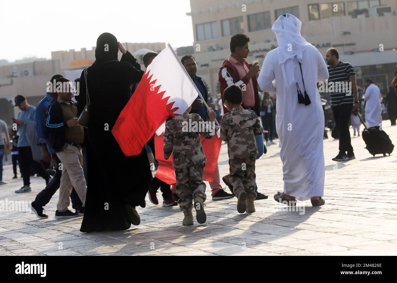 Doha, Qatar. 18th Dec, 2022. December 18, 2022, Doha, Qatar: A Qatari ...