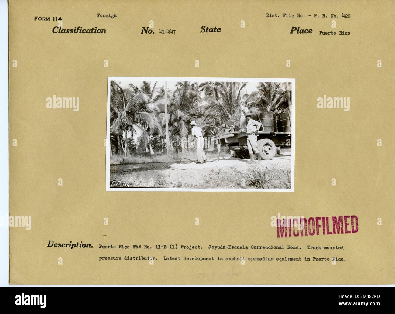 Puerto Rico FAS No. 11-B (1) Project. Joyuda-Escuela Correccional Road ...