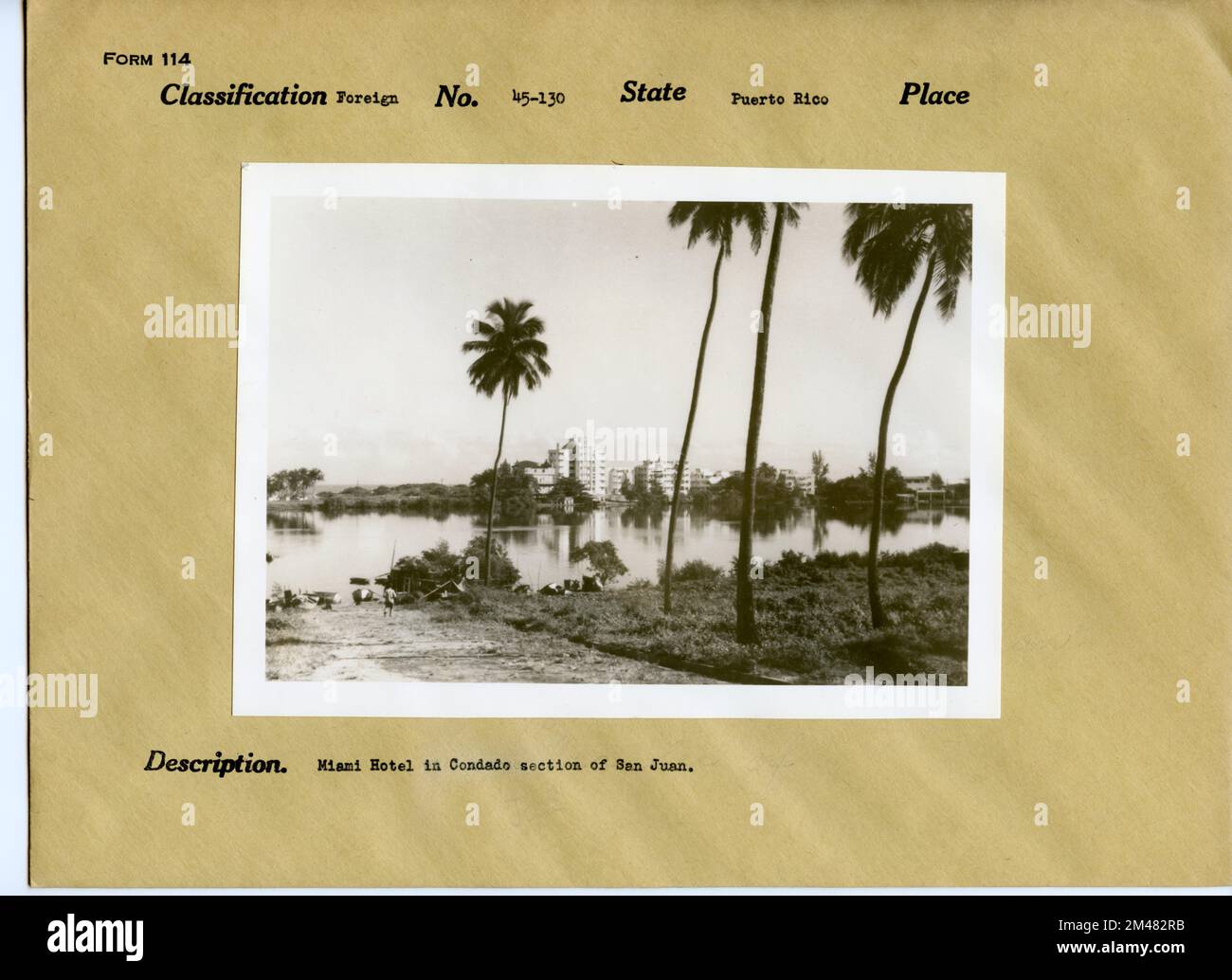 Miami Hotel , San Juan. Original caption: Miami Hotel in Condado ...