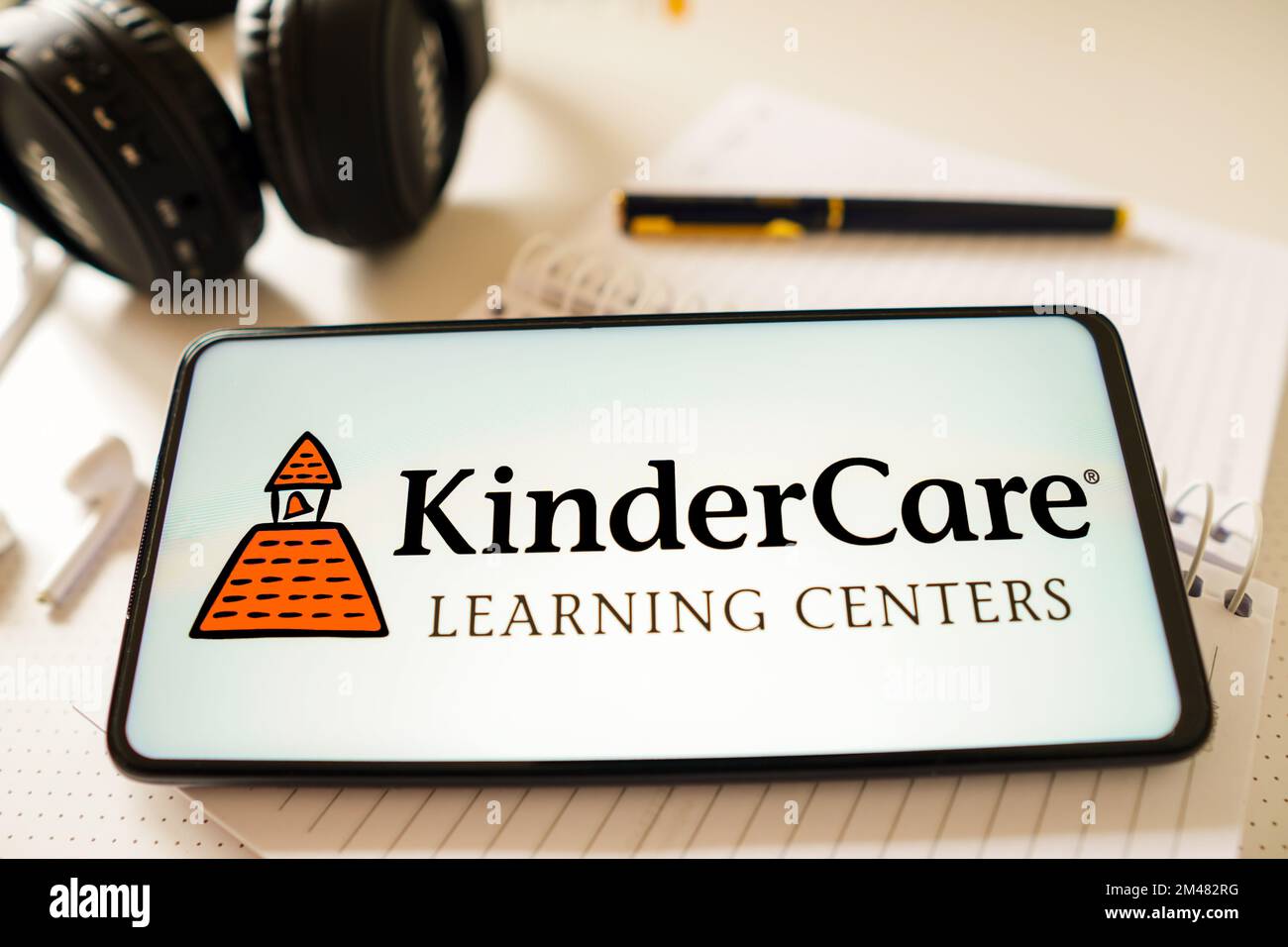 Brazil. 19th Dec, 2022. In this photo illustration, the Kinder Care ...