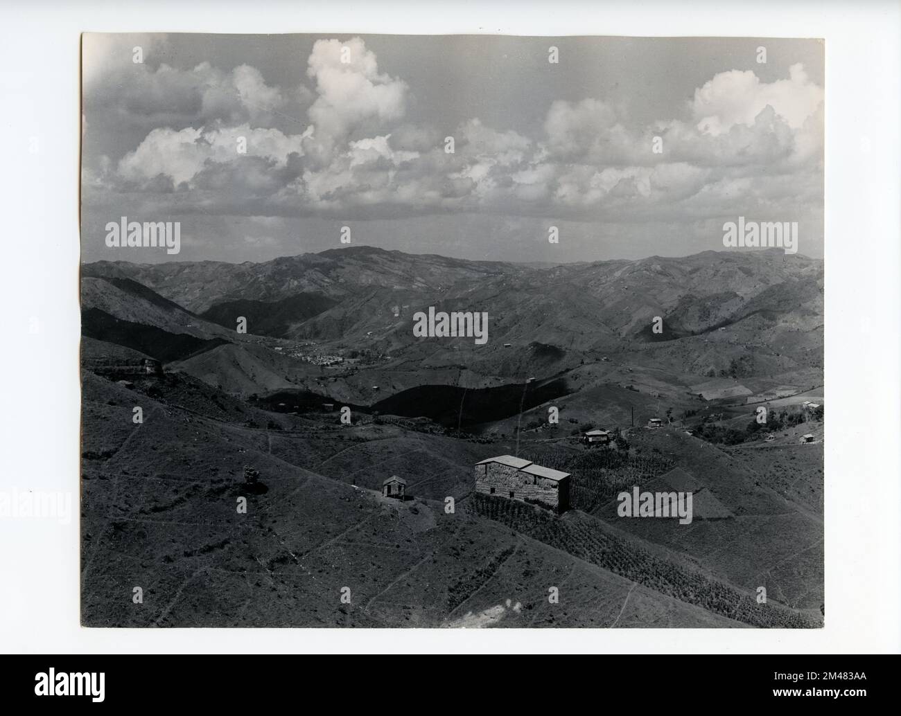 Rural view between Comerio and Barranquitas, Puerto Rico. Original ...