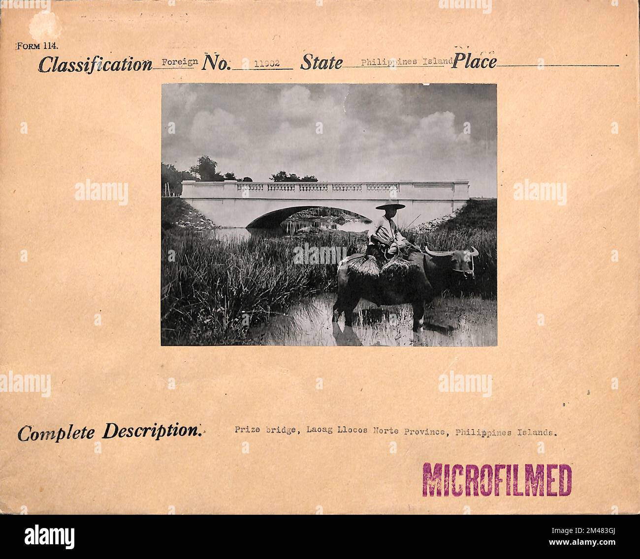 Prize Bridge, Laoag Ilocos Norte Province, Philippines Islands. State ...