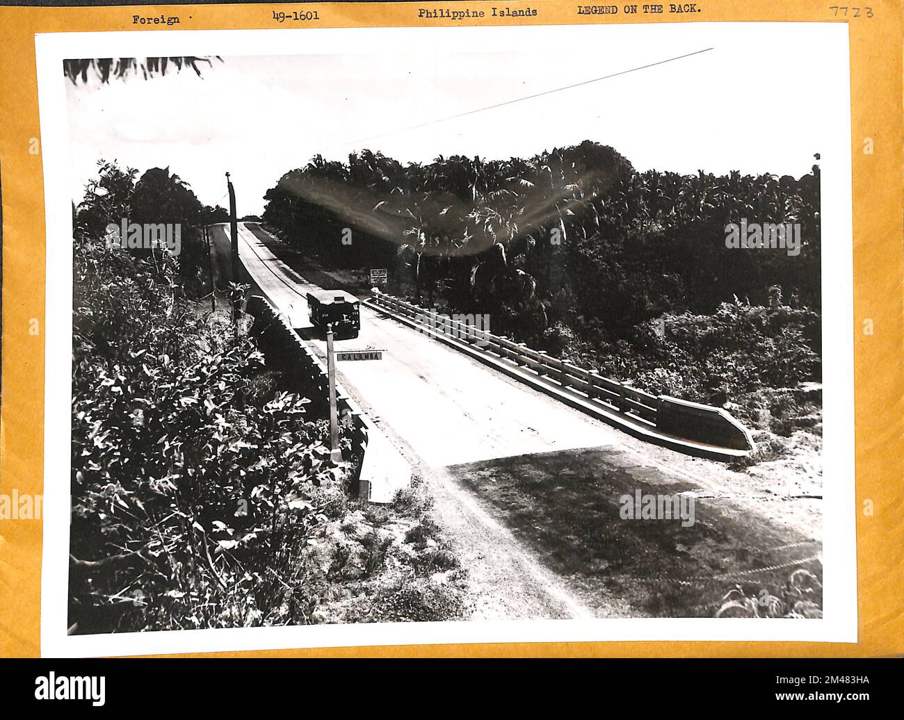 Viga Bridge on the Manila-batangas Road on the Boundary of Laguna and ...