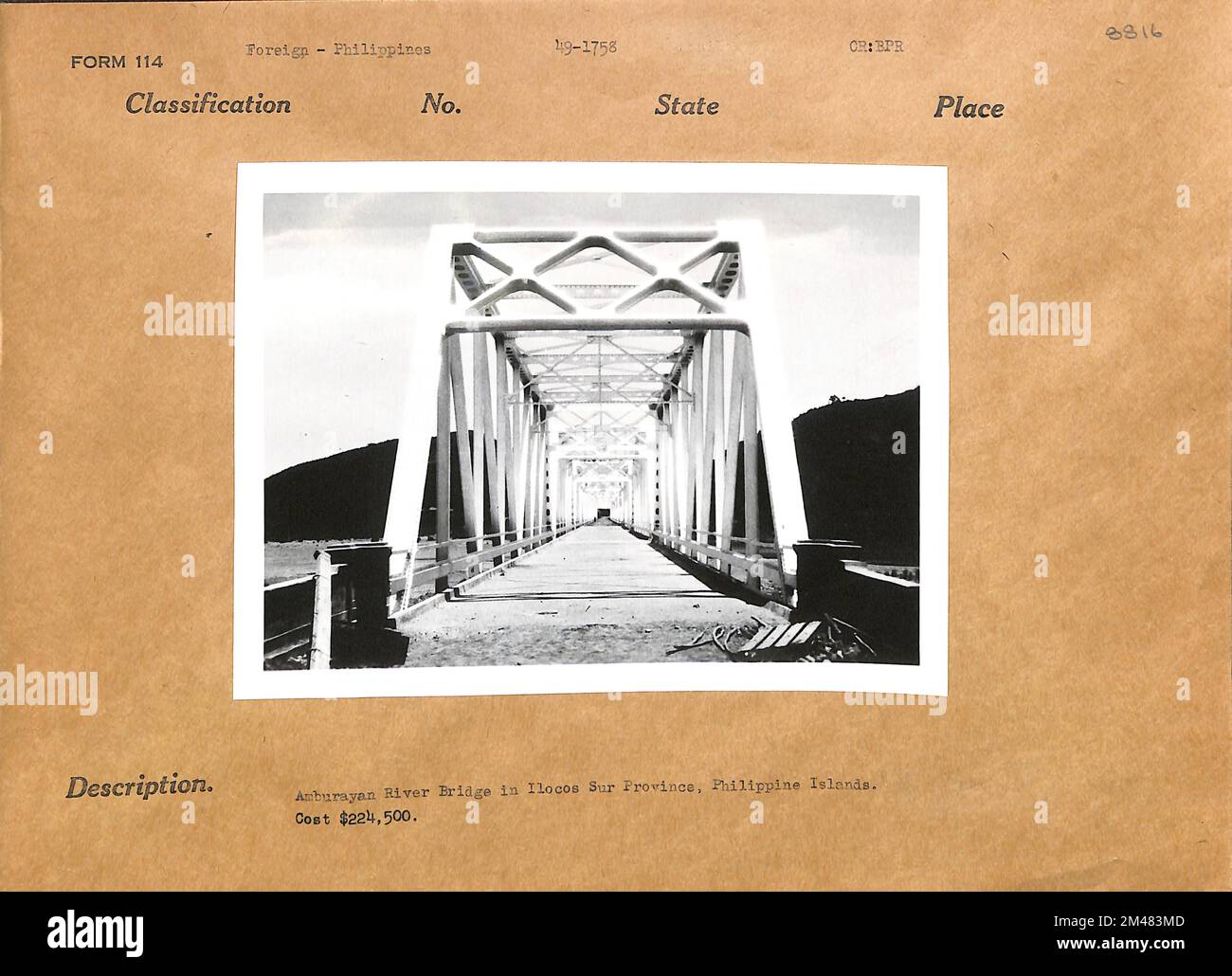 Amburayan River Bridge in Ilocos Sur Province, Philippine Islands, Cost ...