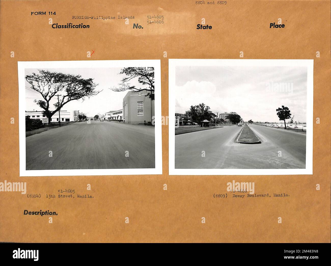 13th Street, Manila, Dewey Boulevard, Manila. State: Philippines Stock ...