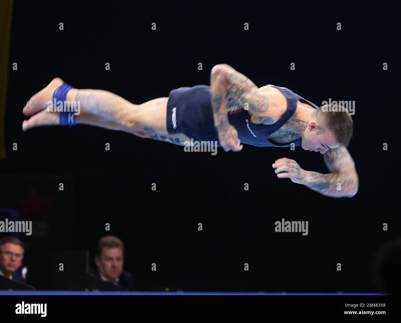 Nicola Bartolini of Italy during the MEN'S FLOOR EXERCISE FINAL at the ...