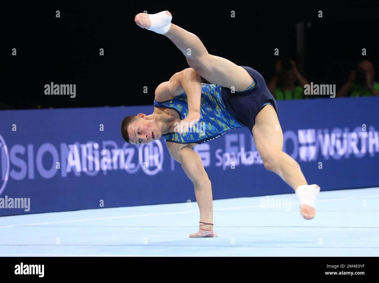 KOVTUN Illia of Ukraine during the MEN'S FLOOR EXERCISE FINAL at the European Championships ...