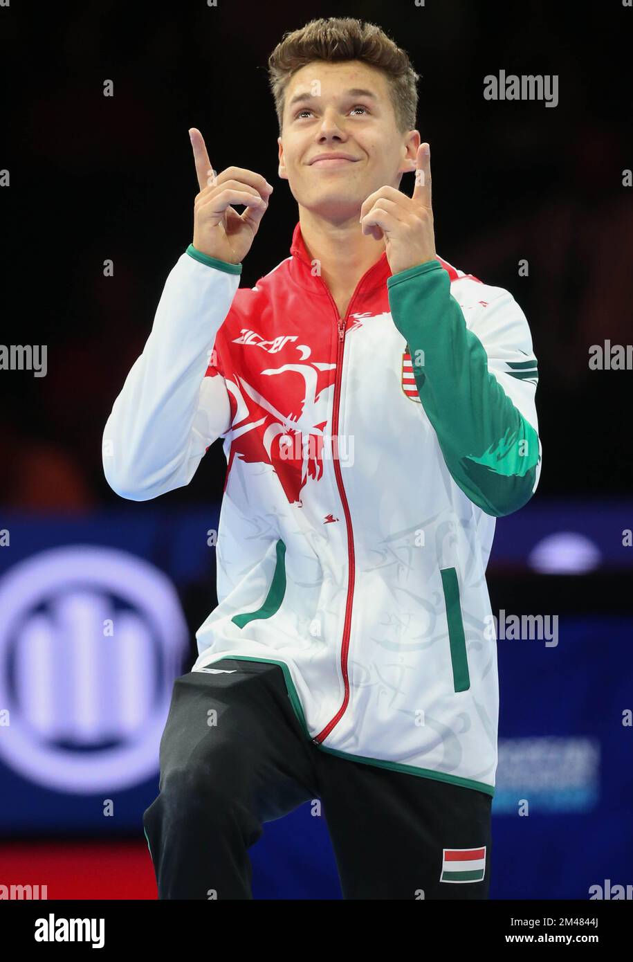 MESZAROS Krisztofer of Hungary during the MEN'S FLOOR EXERCISE FINAL at ...