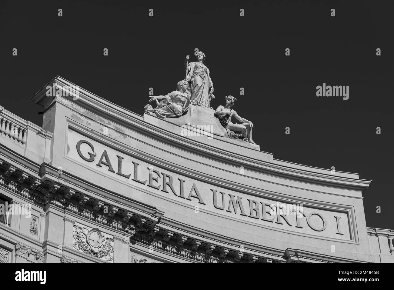 Galleria Umberto I is a shopping gallery built in Naples between 1887 ...