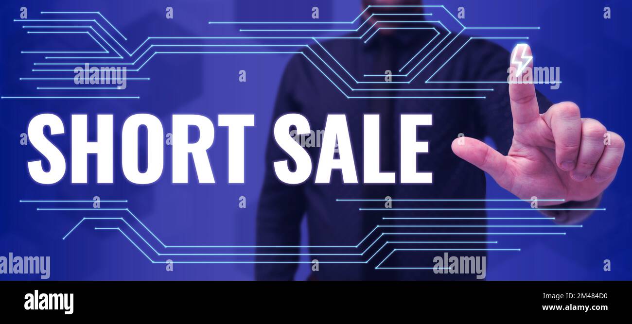 Conceptual caption Short Sale. Conceptual photo Home that is offered at ...