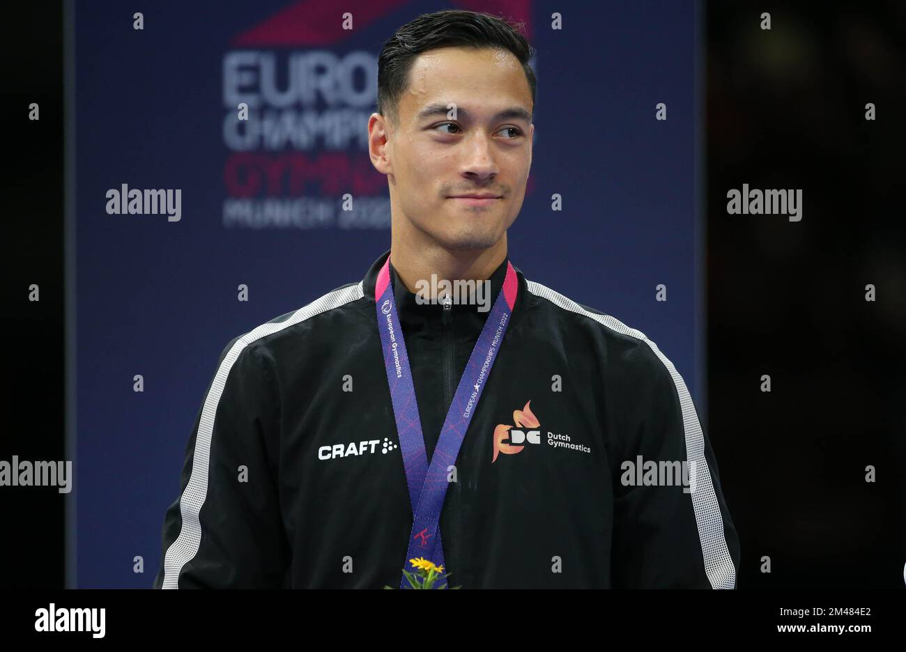 DE MUNCK Loran of Netherlands during the MEN'S POMMEL HORSE FINAL at ...