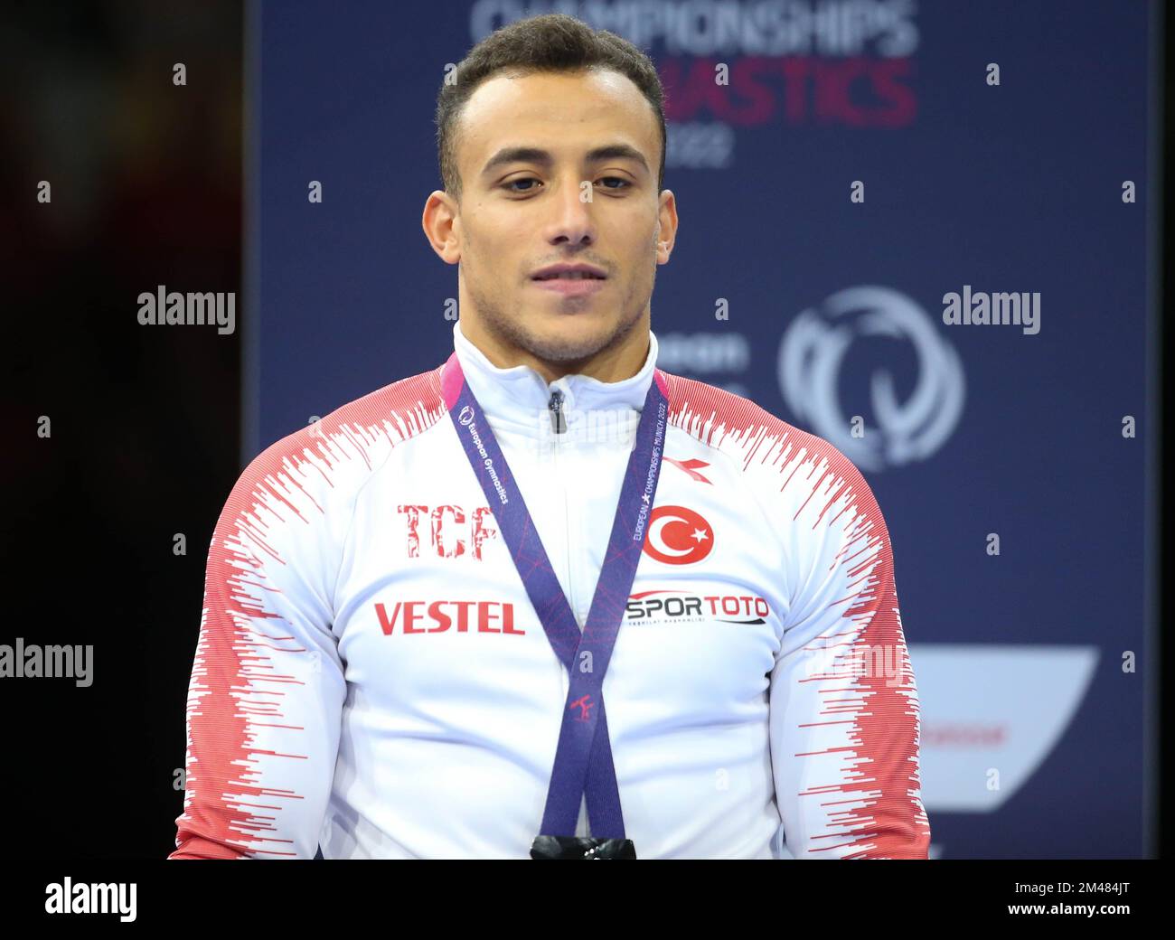 ASIL Adem of Turkey during the MEN'S RINGS FINAL at the European ...
