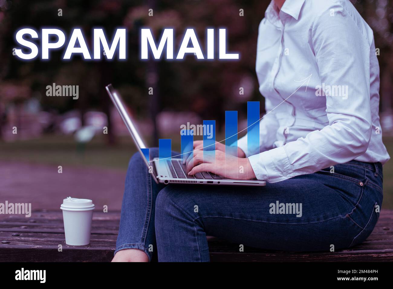 Hand writing sign Spam Mail. Conceptual photo Intrusive advertising ... Hand writing sign Spam Mail. Conceptual photo Intrusive advertising ...