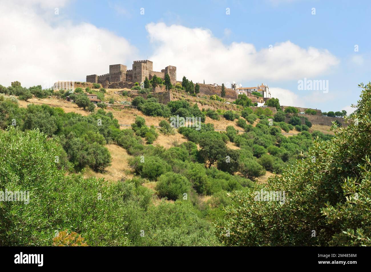 Monsaraz fortified village, Alentejo, Portugal Stock Photo - Alamy