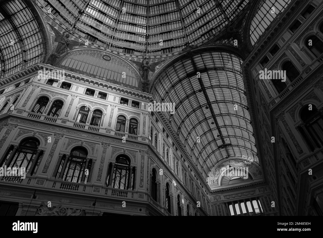 Galleria Umberto I is a shopping gallery built in Naples between 1887 ...