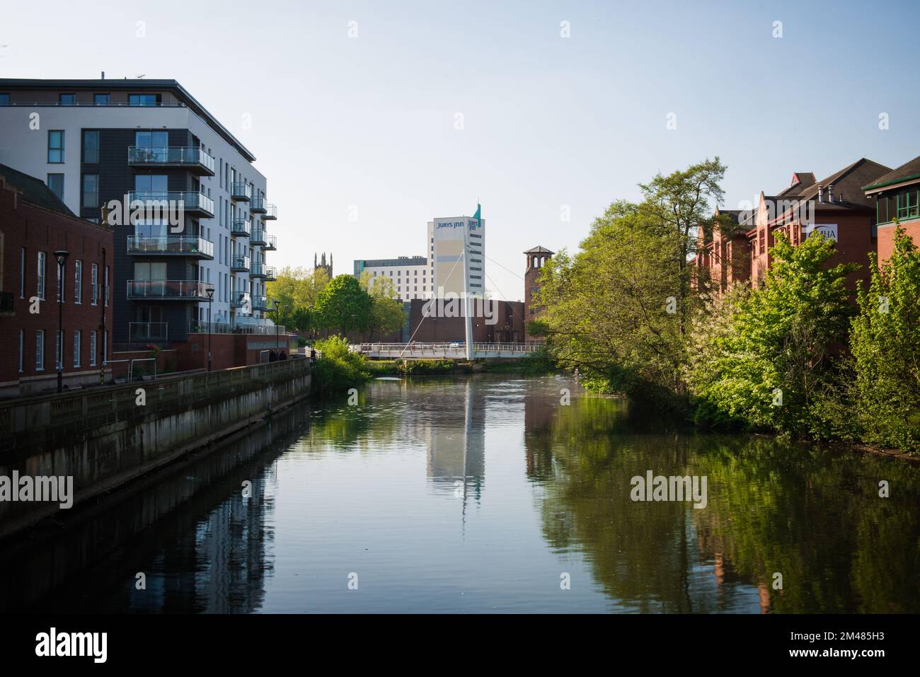 Derby city centre england hi-res stock photography and images - Alamy