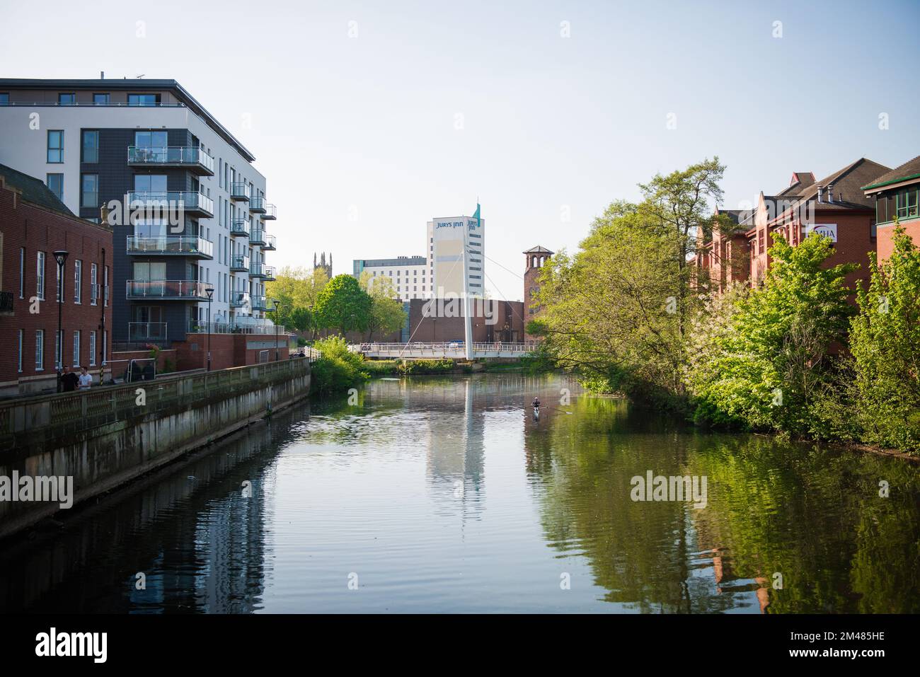 Derby city centre england hi-res stock photography and images - Alamy