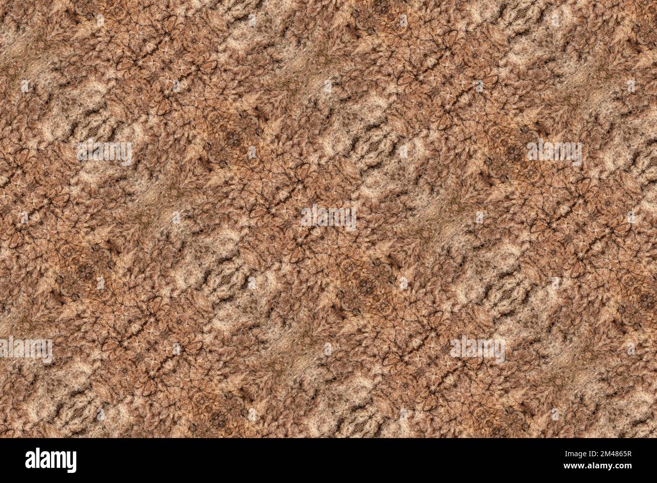 texture of beautiful natural brown sheepskin Stock Photo - Alamy