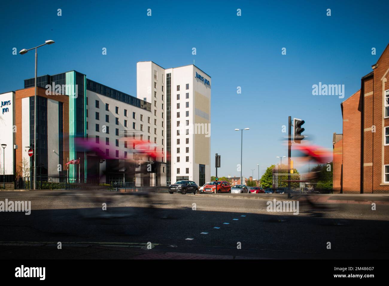 Derby City Center, UK Stock Photo - Alamy