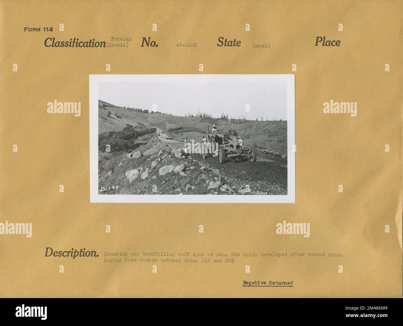 Removing and Backfilling Soft Spot. Original caption: Removing and ...